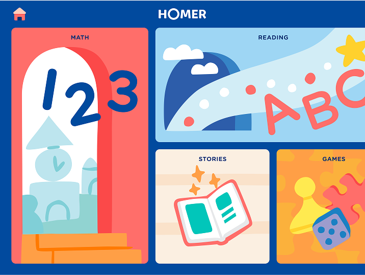 HOMER, the Reading App Kids Love, for Ages 2-6